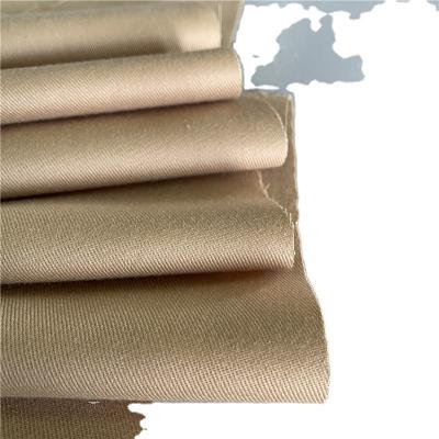 Китай Мягкий персиковый хаки 150GSM полиэстерная ткань из пряжи для женских блуз и униформ продается