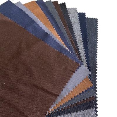 China 190 gram GRS gecertificeerd gerecycled polyester zacht comfortabel rekbaar polywol blazer stof voor pakken Te koop