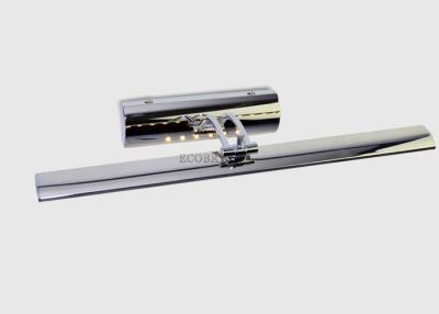 China IP65 Silver 5W LED Vanity Bathroom Mirror Lamp For Wall 2850K - 6500K for sale