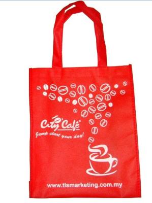 Cina Logo rosso che stampa non le borse del tessuto per il regalo promozionale in vendita
