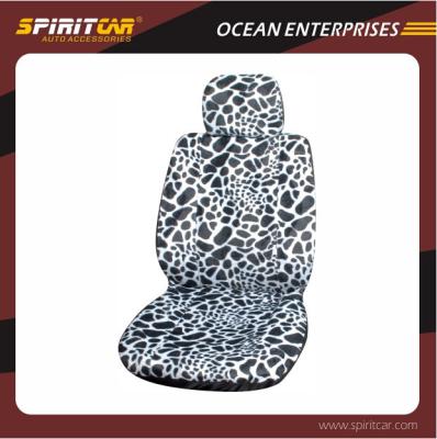 Cina Coperture di sede di automobile comode del leopardo del poliestere a grandezza naturale con i tessuti non in vendita