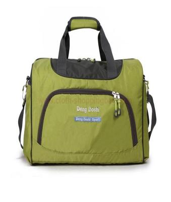 Cina Borsa a tracolla di nylon del tessuto amichevole eco-, borsa dei bagagli di viaggio con le chiusure lampo in vendita