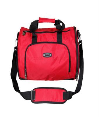 Cina rosso di nylon di campeggio amichevole eco- della borsa a tracolla di dimensione media per l'agenzia di viaggi in vendita