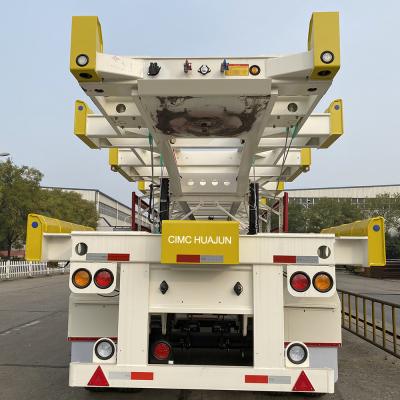 China 45tons 60tons Terminal Semi-Trailer for 40ft 45ft Containers 40ft Container Capacity for sale