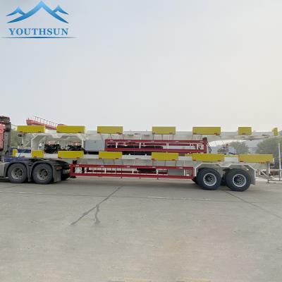 China 45tons 60tons Terminal Semi-Trailer for 40ft 45ft Containers 40ft Container Capacity for sale