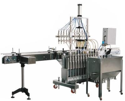 Cina Macchina di rifornimento flessibile del pistone con un'alta capacità di produzione di riempimento di 6 teste in vendita