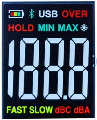 Cina Customized Negative Transmissive VA LCD Panel For Meter Display in vendita
