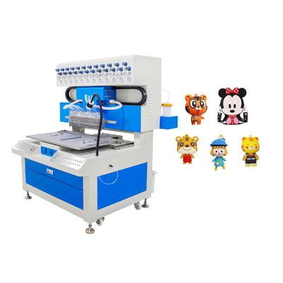 Chine Machine à distribuer des étiquettes en PVC pour les magasins de vêtements Machine à fabriquer des produits en silicone à vendre