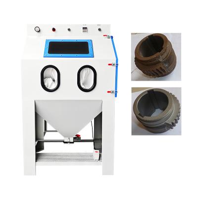 China Eenvoudige werking van zandblaasmachine met automatische zandrecycling Te koop