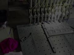 18 컬러 PVC 및 실리콘 자동 분배 기계