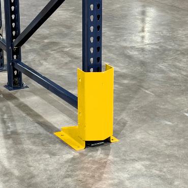 China High Strength Steel Rack Protector Metal Upright Guard for Long-Lasting Warehouse Safety for sale