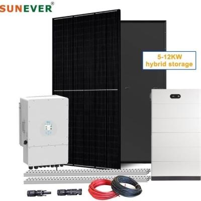 China Vorverkaufsprojektentwurf Solarenergiesystem für Zuhause mit All-in-One-Hybridcontroller MPPT zu verkaufen