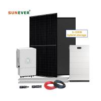 Quality Home Solar Energy Storage System 10kw Hybrid Solar System 10000w Solar Power System for sale
