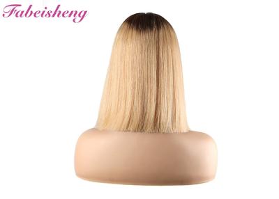 Chine Bob coiffures perruque 2X6 dentelle Kim K Bob coiffures perruque pour les femmes noires couleur 27# à vendre
