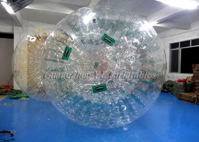 Cina Innaffi la palla gonfiabile di camminata di Zorb, palla gigante del criceto per gli esseri umani 3.6m x 2.2m in vendita