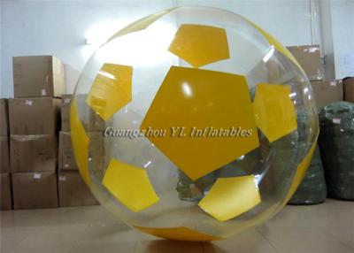 Cina Palla di camminata dell'acqua gonfiabile di stile di calcio, palla umana del criceto sullo stagno del gigante dell'acqua in vendita