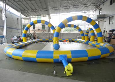 Cina Pista gonfiabile dei go-kart per la palla di Zorb del criceto/gioco di Rollerball Zorbing in vendita