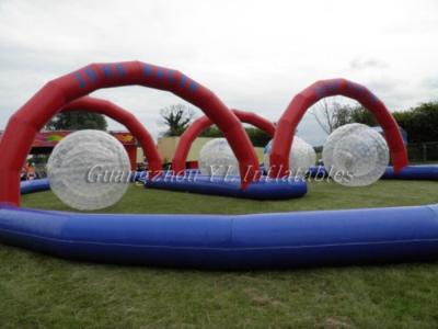 Cina Rampa gonfiabile della palla di Zorb dei giochi di sport per gli eventi della scuola in vendita