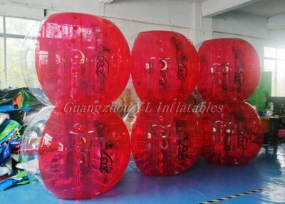 Cina Mezza palla della bolla del corpo del PVC di colore con stampa di logo in vendita