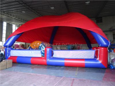 China Piscina al aire libre inflable de los niños de los juguetes de la aguamarina roja con la tienda en venta