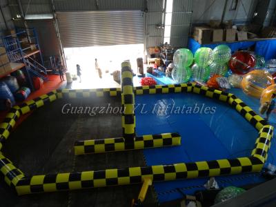 Cina Rampa attraente della palla di Zorb del gigante per la pubblicità della pista gonfiabile della palla del criceto in vendita
