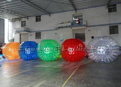Cina Palla di Zorb dell'essere umano di colore pieno TPU pazza/palla Zorbing del corpo per gli eventi umani di rotolamento in vendita