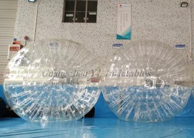 Cina Singola palla gonfiabile trasparente di Zorbing del corpo dell'entrata TPU di 1.8m x di 2.8m in vendita