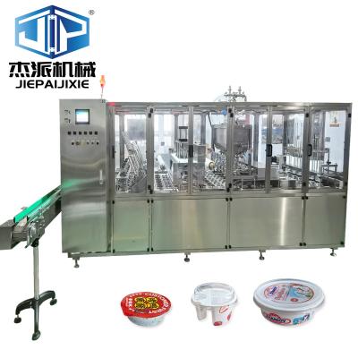 Chine Machine de scellement de remplissage de gobelets en plastique à écran tactile pour boissons alimentaires liquides à vendre