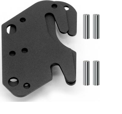 China Houten bed claw hook platen verbinden of instellen bed frame hoogte met heavy duty brackets Te koop