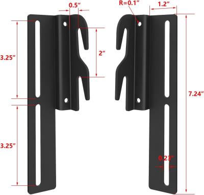 China Hook op bed frame brackets aangepast maat Hook voor kopplaat voor messing bedrails Te koop