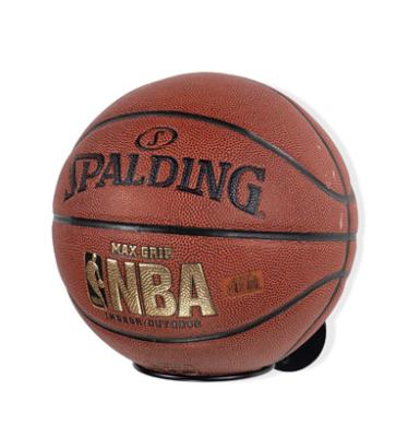 China Poederbedekte stalen balhouder, wandmontage, schermrack, opslag voor voetbal en basketbal Te koop