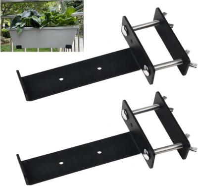 Cina Universal Deck Mount Planter Box Brackets 6-12 pollici regolabili per appesi all'aperto in vendita