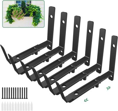Cina Regolabile cassa piantare scaffalature brackets 8.5 * 8 * 3.5 pollici Perfetto per recinzione finestra patio in vendita