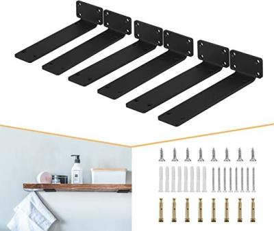 China 1mm espessura Rustica Industrial Prateleira Brackets com Design de Ferro Moderno à venda