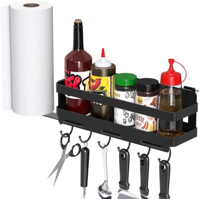 Cina Scatola di stoccaggio BBQ con porta asciugamani di carta per Blackstone Griddle BBQ Griddle Caddy in vendita