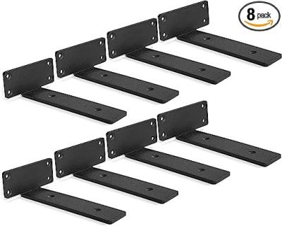 China 1/4 de polegada espessa Heavy Duty Rustico Prateleira Industrial Bracket Perfeito para as necessidades de armazenamento à venda