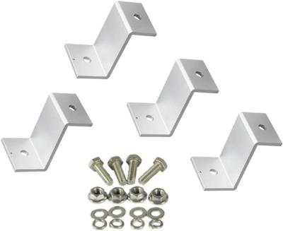 China Instalação fácil TALL Z Bracket Solar Panel Brackets para suporte livre de corrosão à venda