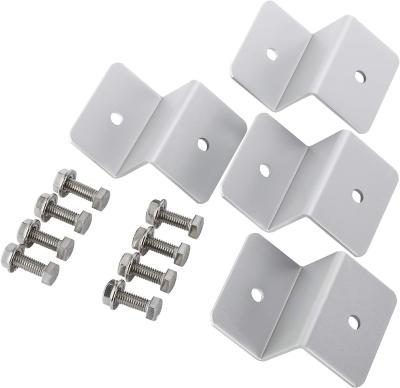China Conjunto de montagem de suportes para painel solar Z para RV Boat Off Grid Roof Powder Coating 3.94*2.6 à venda