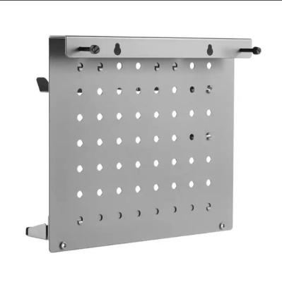China Carbon Steel Metal Pegboard Wall Mount Opbergplank met Gaming Handle Holder 40cm Te koop