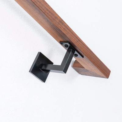 China Bracket de manobras de aço carbono para trilhos de escadas metálicas contemporâneos e minimalistas à venda