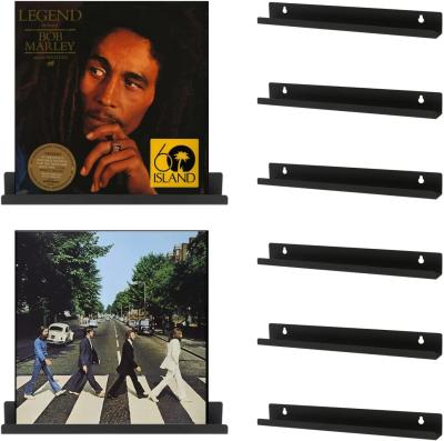 China Função Detentor de discos para álbuns Montador de parede Vinyl Estante de gravação Montador de parede à venda