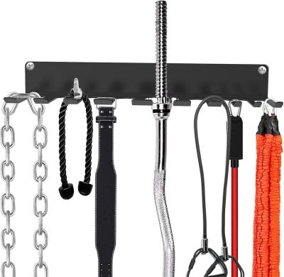 Cina Home Gym Prong Hooks e Steel Wall Mount Bracket per il sollevamento cinture e accessori Rack in vendita