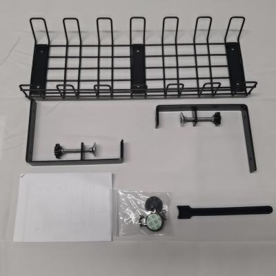 China Draad Type Net Design Kabel Management Tray voor onder het bureau in kantoor kabel organisatie Te koop