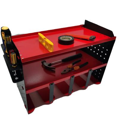 中国 オーダーメイド電動ツールオーガナイザー 重量金属ドリルビットホルダー 棚ラック 壁マウント 販売のため