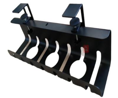Cina Flessibile Nessun trapano sotto il tavolo C Clampo Monte Cable Management Tray Organizzare i cavi in vendita