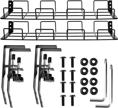 Cina Home Office Desk Mount Cable Management Tray Rack non pieghevole in vendita