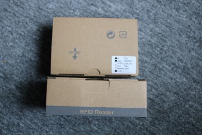 Cina Lettore di schede del controllo di accesso 125khz RFID EM4100, lettore interurbano della carta di identità in vendita