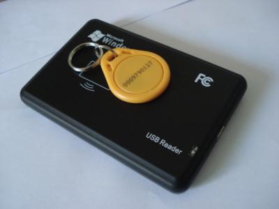 Cina Lunga autonomia USB del lettore compatibile di plastica di 125KHz RFID per la carta di IC dell'hotel in vendita