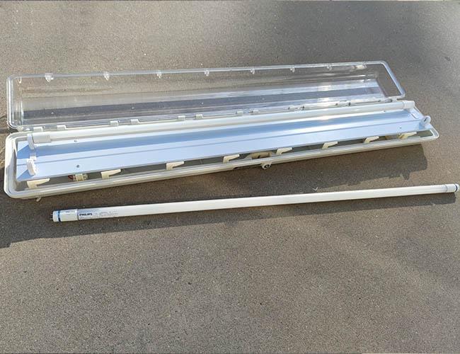 4' Explosion Proof Led Linear Lighting Hazardous Location Luminaires 2x9W 2x18W 1