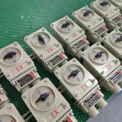 Surface Mount 220V/380V Explosion Proof Switch with IP65 Protection Level